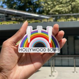 Hollywood Bowl Pride Sticker