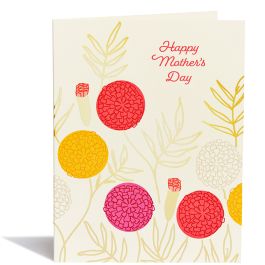 Mom Marigold Card
