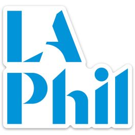 LA Phil Logo Sticker - Blue