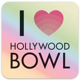 I Love Hollywood Bowl Sticker